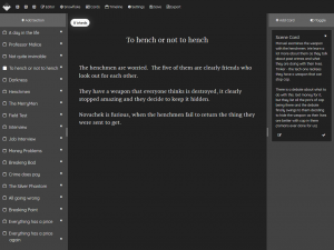 Getting Started writing with wavemaker novel writing software – wavemaker