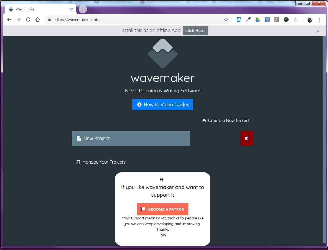 How to install a PWA – wavemaker